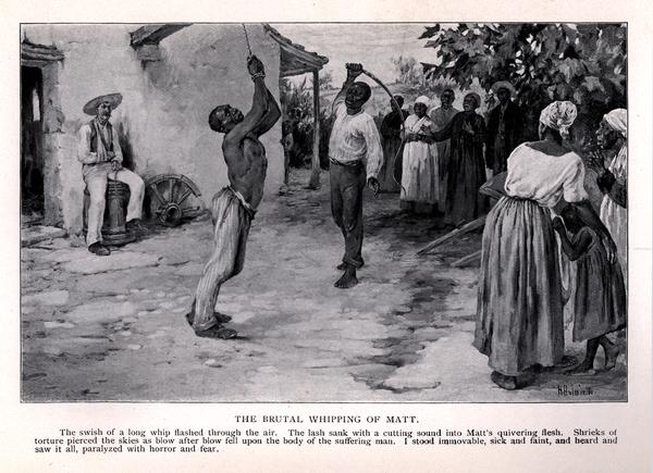 The brutal whipping of Matt [graphic] / H. Helmick. | Library Company ...