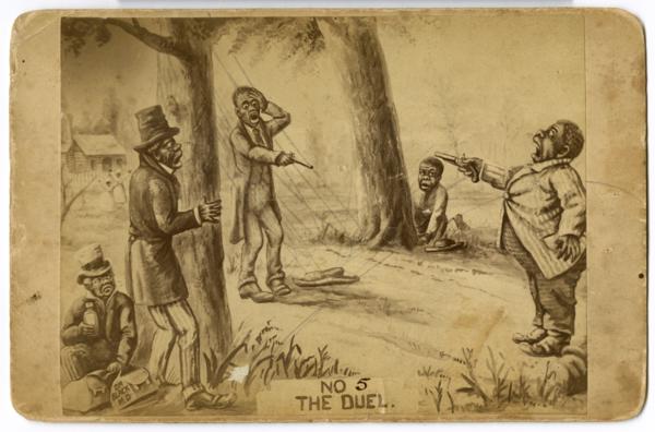 No. 5 The duel [graphic] / McGreer. | Library Company of Philadelphia ...