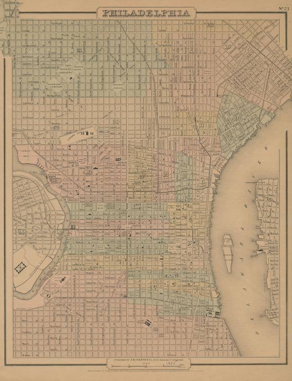 Philadelphia [cartographic material]. | Library Company of Philadelphia ...