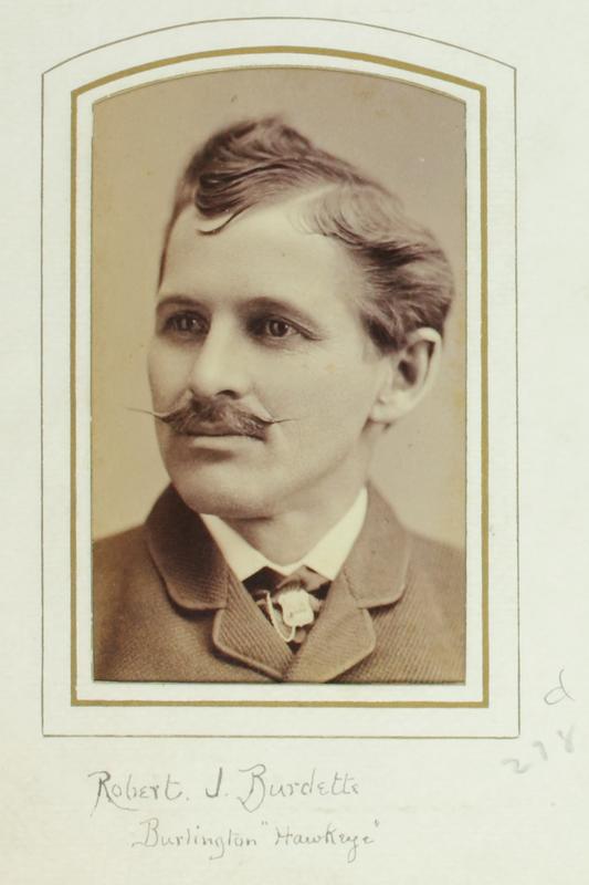 Robert Jones Burdette, 1844-1914 [graphic]. | Library Company of ...