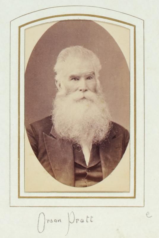 Orson Pratt, 1811-1881 [graphic]. | Library Company of Philadelphia ...