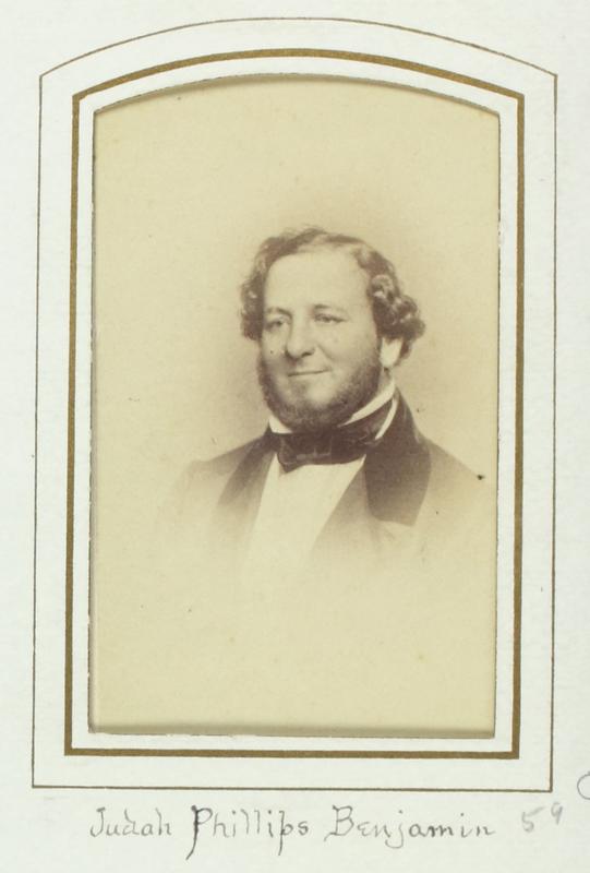 Judah Phillips Benjamin, 1811-1884 [graphic]. | Library Company of ...