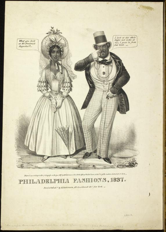 Philadelphia fashions, 1837. [graphic] / C. | Library Company of ...