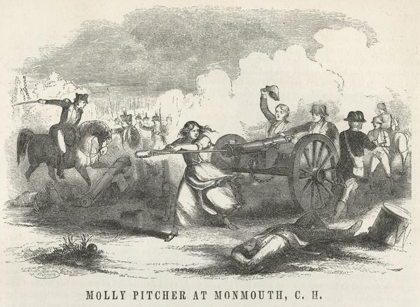 Pitcher, Molly, 1754-1832. | Library Company of Philadelphia Digital ...