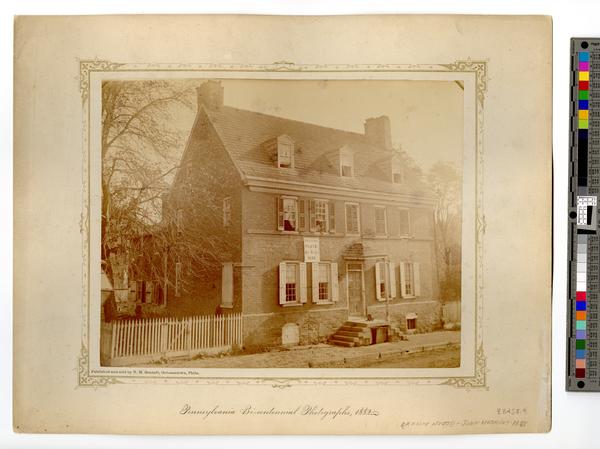 [Graham House, Edgmont Avenue, Chester, Pennsylvania.] [graphic ...
