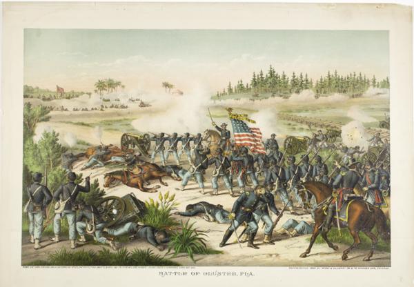 Battle of Olustee, Fla. [graphic] : Feby 26' 1864 - Union: (Gen ...
