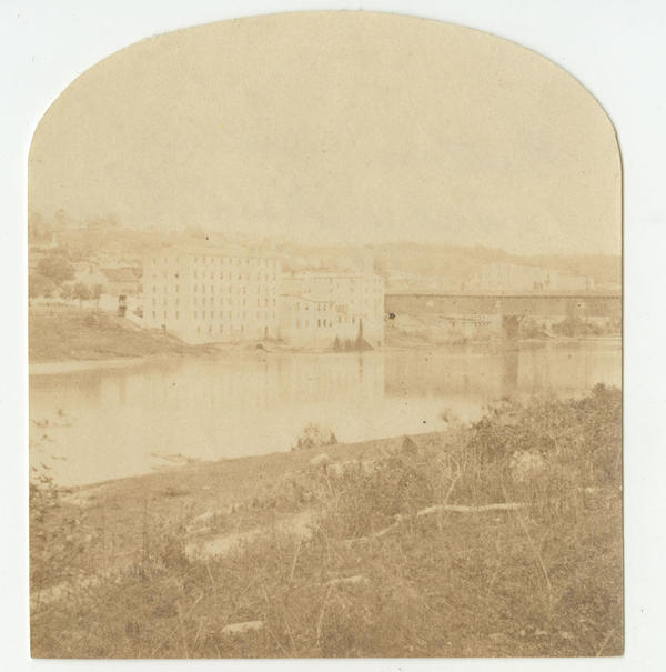 Cotton mills, Schuylkill River, Manayunk. [graphic]. | Library Company ...