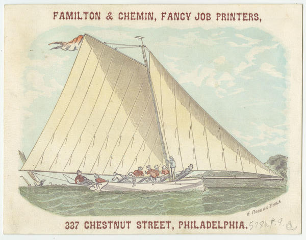 Familton & Chemin, fancy job printers, 337 Chestnut Street ...