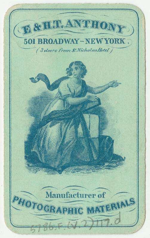 [E. & H.T. Anthony trade cards] [graphic]. | Library Company of ...