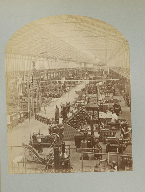 Machinery Hall - North Avenue Looking East | Library Company of ...