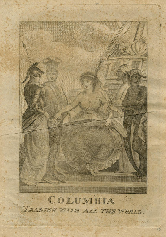 Columbia trading with all the world. [graphic]. | Library Company of ...