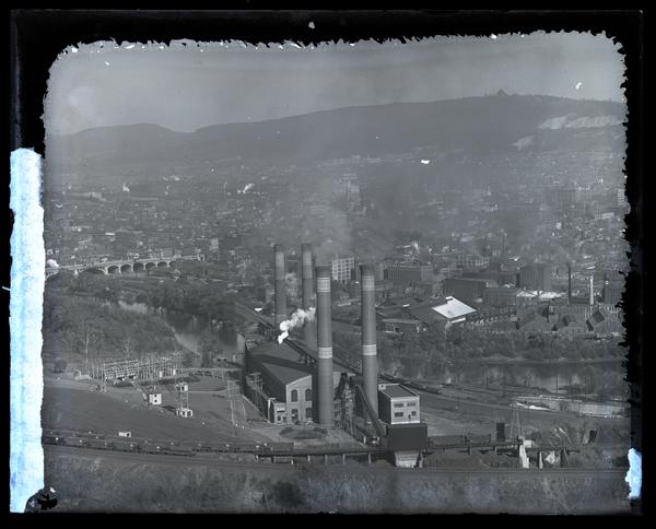 Metropolitan Edison Power Plant, West Reading, Pennsylvania. [graphic ...
