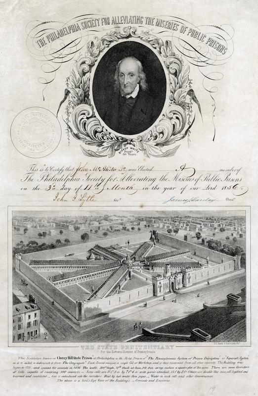 The State Penitentiary for the Eastern District of Pennsylvania [graphic]. | Library Company of ...