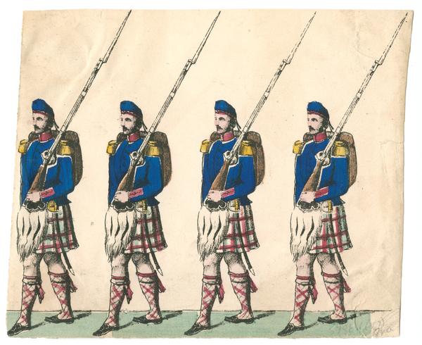 [Cameron Highlanders, 79th New York Volunteer Infantry.] | Library ...