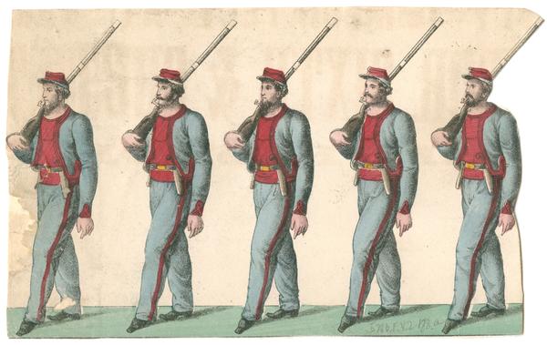 [11th Infantry Regiment New York, "Fire Zouaves"] | Library Company of ...