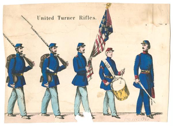 United Turner Rifles. | Library Company of Philadelphia Digital Collections