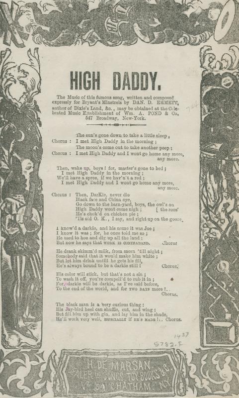 HIGH DADDY. | Library Company of Philadelphia Digital Collections
