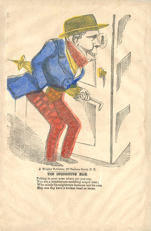 The Inquisitive Man. | Library Company of Philadelphia Digital Collections