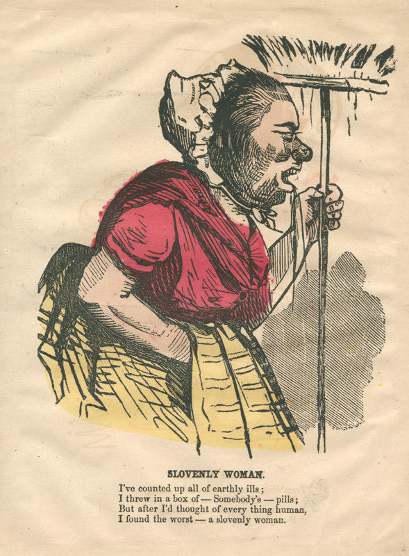 Slovenly Woman. | Library Company of Philadelphia Digital Collections