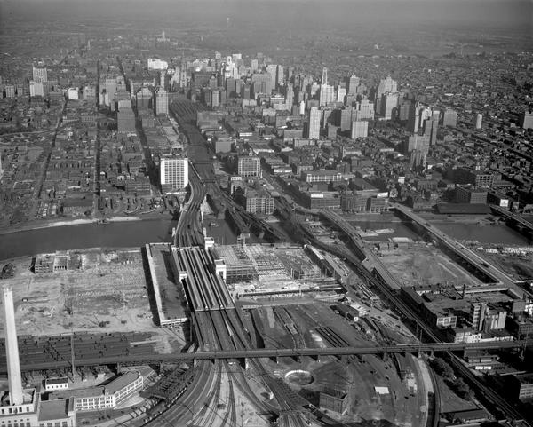 30th Street Station under construction, 2901-2951 Market Street ...