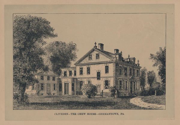 Cliveden - The Chew House - Germantown, Pa. [graphic] / Hosier, del ...