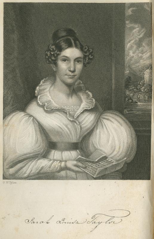 Taylor, Sarah Louisa, 1809-1836. | Library Company of Philadelphia Digital Collections