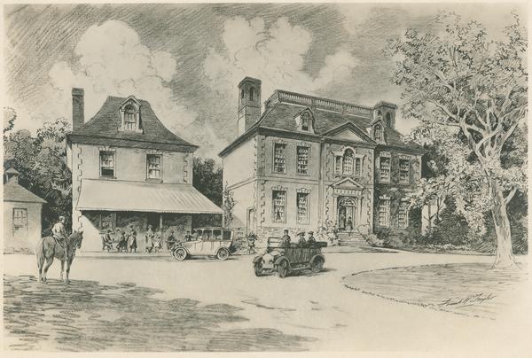 Mount Pleasant, East Fairmount Park | Library Company of Philadelphia ...