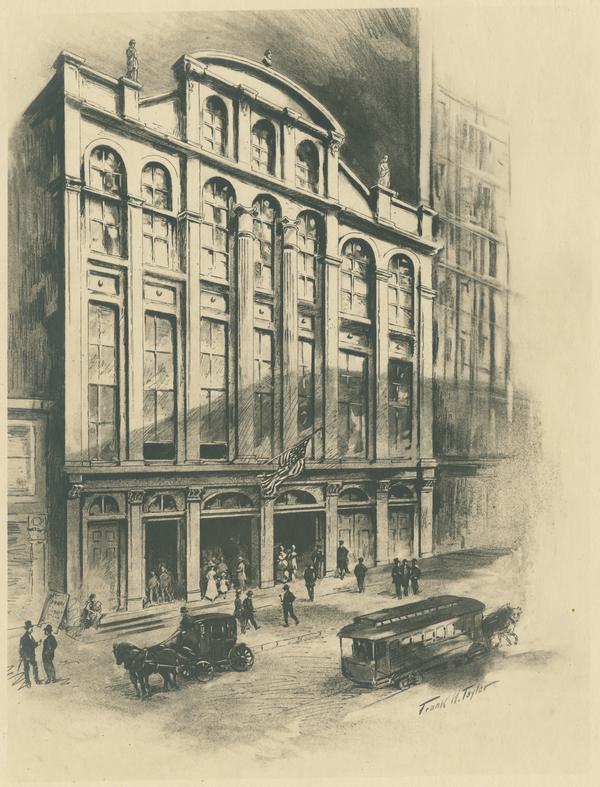 Chestnut Street Theatre | Library Company of Philadelphia Digital ...
