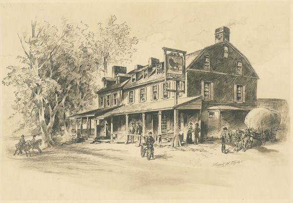 The Red Lion Inn | Library Company of Philadelphia Digital Collections