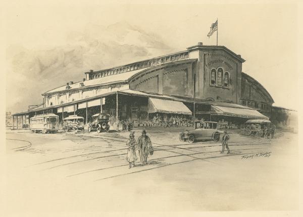 The Fairmount Market | Library Company of Philadelphia Digital Collections