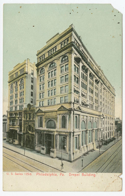 Drexel Building postcards. [graphic]. | Library Company of Philadelphia ...