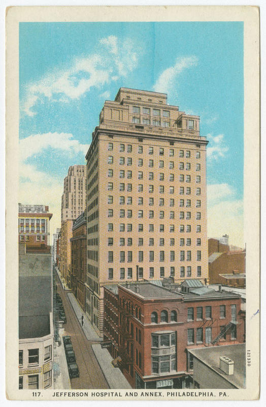 Jefferson Hospital and annex, Philadelphia, Pa. [graphic]. | Library ...