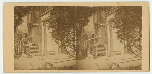 Rear view, Edward Shippen Burd House, S.W. corner 9th & Chestnut ...