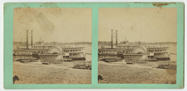Steamboat A. Johnson, [St. Louis Keokuk Packet Co.] [graphic ...